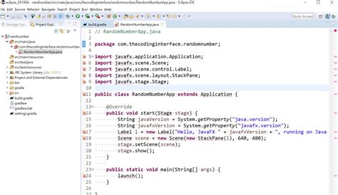 javafx with gradle eclipse and scene builder on