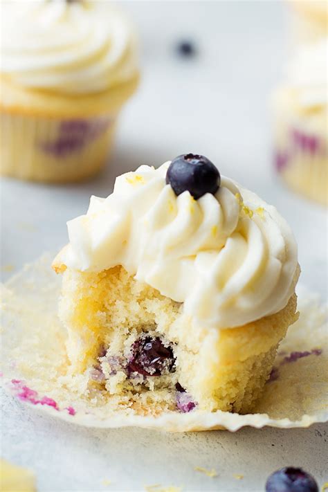 Lemon Cupcakes With Lemon Cream Cheese Frosting Life Made Simple