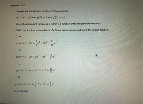 solved consider the initial value problem ivp given here