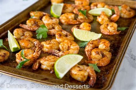 One Pan Spicy Garlic Shrimp Dinners Dishes And Desserts