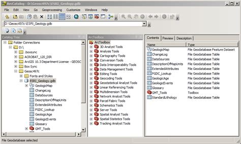 making a geologic map in arcgis 10 x dibiase geomorphology group