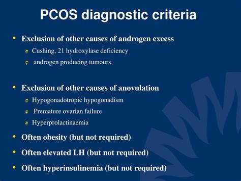 Ppt Diagnosis And Treatment Of Pcos Powerpoint Presentation Free