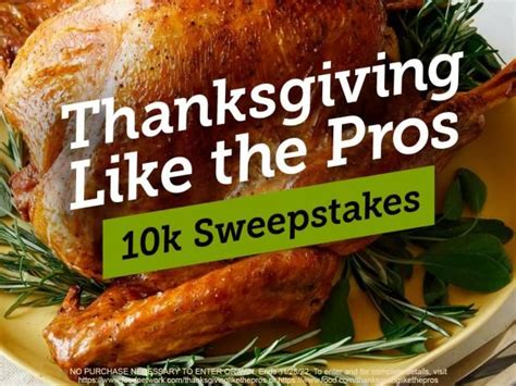 Sweepstakes And Contests Food Network Recipes Food Network