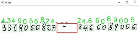 detect space between text opencv python stack overflow