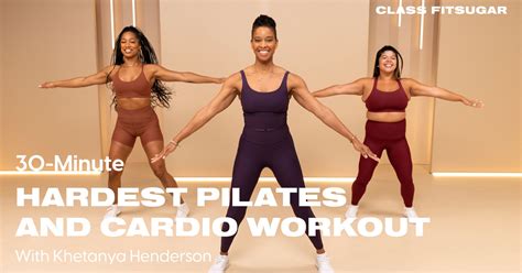 Advanced 30 Minute Cardio Pilates Workout Popsugar Fitness