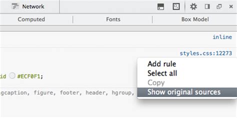 how to use source maps for better preprocessor debugging