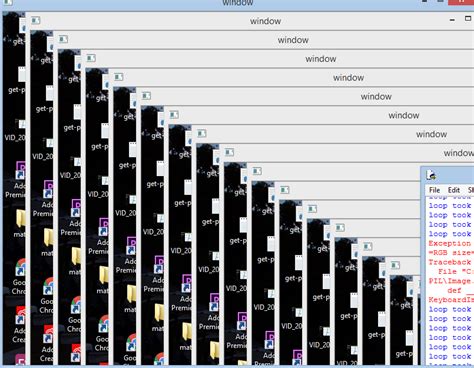 opencv python screen record using imagegrab stack overflow
