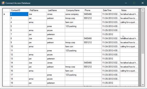 foxlearn windows forms how to connect to ms access