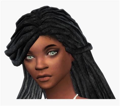 Sims 4 Maxis Match Afro Cc