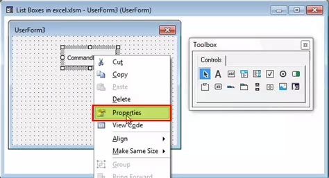 list box in excel vba examples how to create list box