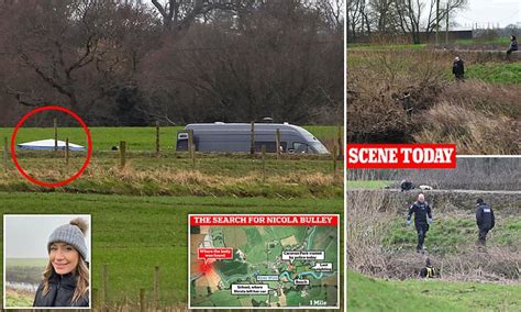 Body Is Found By Police In Hunt For Missing Nicola Bulley Following Tip