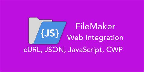 free filemaker javascript json and curl training series proof geist