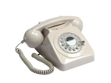 Gpo 746rotaryivo Telefoon Draaischijf Creme