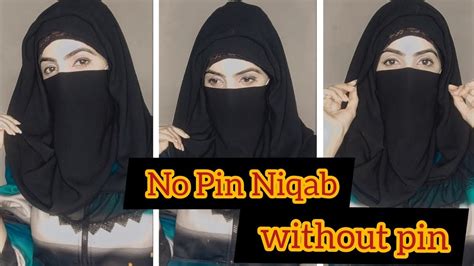 Niqab Style Without Pin No Pin Hijab And Niqab Style Full Coverage