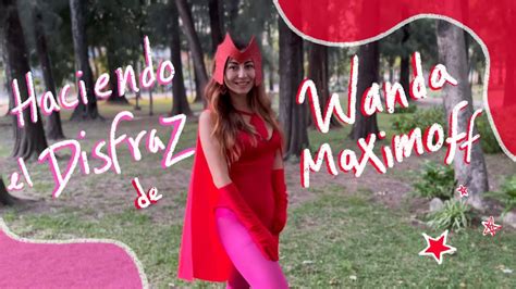Haciendo El Disfraz De Wanda Maximoff De Wandavision Youtube