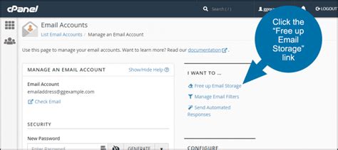 how to view and manage email disk usage in cpanel greengeeks