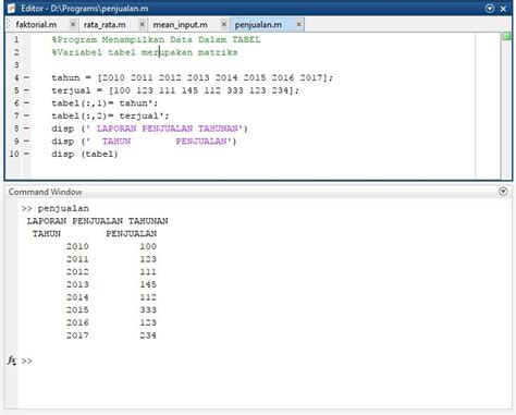 syntax disp and fprintf displaying statement output on matlab