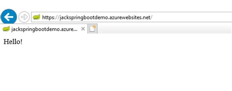 using azure to run java app but access not working stack