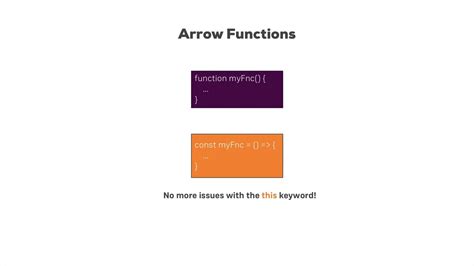 arrow functions react js youtube