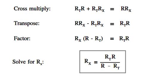 How To Calculate Total Resistance In Parallel Circuit Wiring Diagram