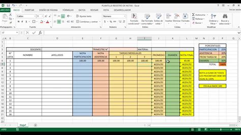 Plantillas De Excel Gratis