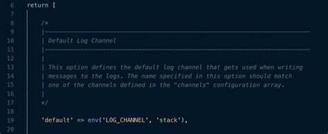 laravel logging tutorial stackify