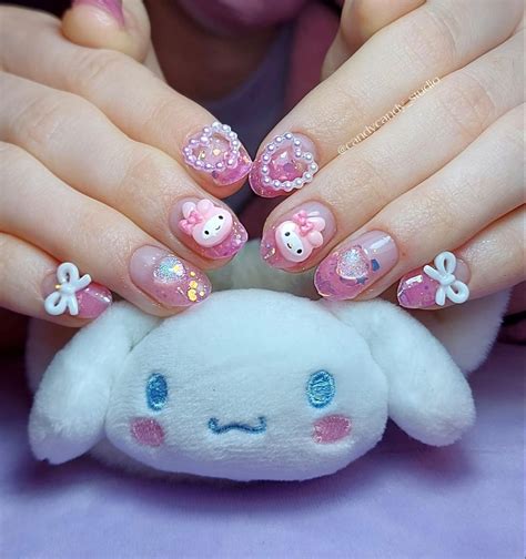 My Melody Nails In 2024 Nails Nails Inspiration Nail Designs