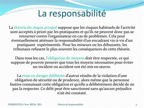 Ppt Notion De Responsabilite Powerpoint Presentation Free Download