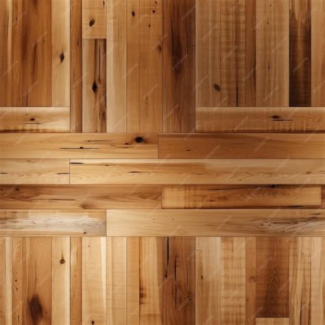 Premium Ai Image Pattern Planking Wood Varnished Wooden Floor Texture