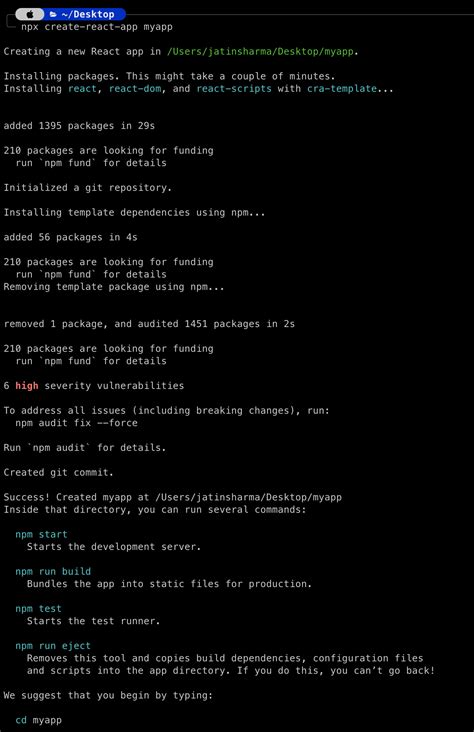 npx react native info and npx react native init fails with error