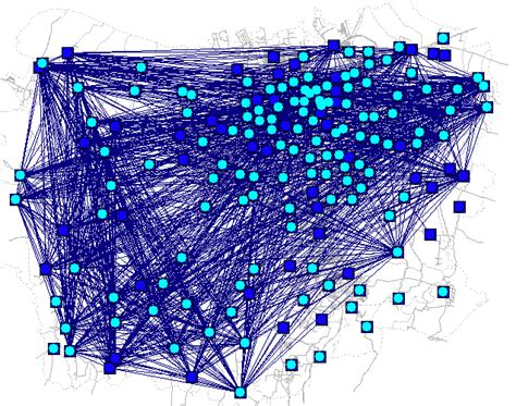 arcgis desktop od cost matrix doesn t generate all the lines