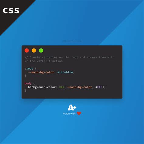 how to use variables in css webtips