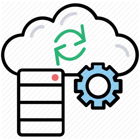 cloud migration icon at collection of cloud migration