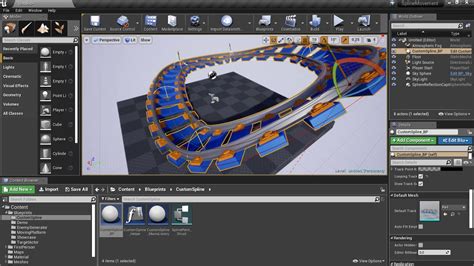 spline movement unreal engine technical video youtube