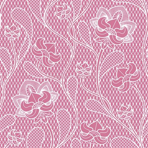 Floral Lace Pattern Stock Vector Illustration Of Retro 33425831