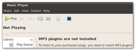 how to make ubuntu play mp3 files