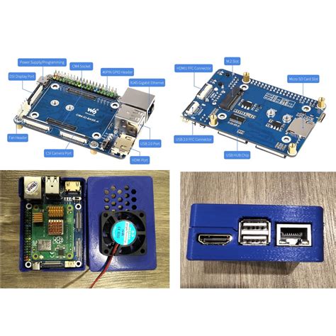máy chủ box raspberry pi 4 cm 4 cài đặt sẵn điều khiển nhà thông minh