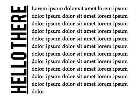 html two floating divs one text is vertical stack