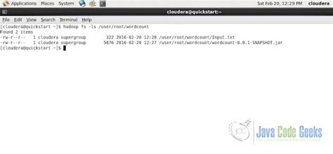 apache hadoop wordcount example examples java code geeks 2022