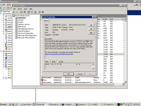 web proxy service failed to bind its socket to 127 0 0 1 port 8080