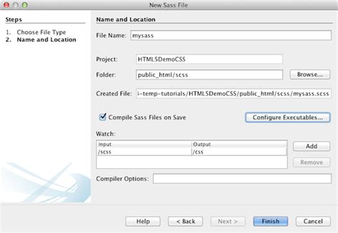 working with css style sheets in an html5 application