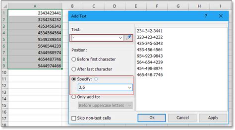 how to add text to the beginning or end of all cells in excel 2022