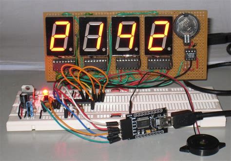 arduino for beginners digital clock with 7 segments led