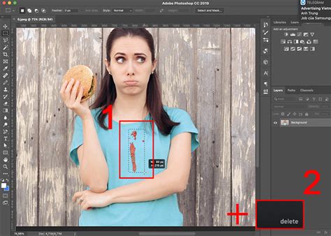 [video] Cách Tẩy Xóa Vết Bẩn Trên áo Bằng Photoshop Cực đơn Giản