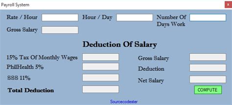 visual basic payroll system free source code tutorials and articles