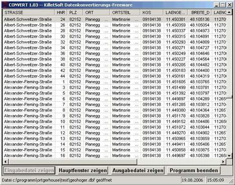 geodaten german admin softwares free download freewares