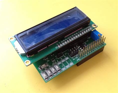 44 樹莓派 raspberry pi 16x2 character lcd master 擴充板 莓亞科技