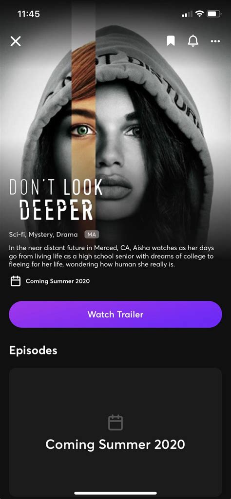 Dont Look Deeper Official Trailer Quibi R Quibi