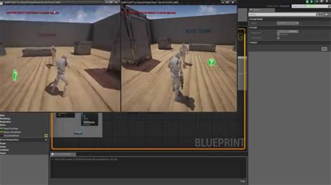 unreal engine 4 third person multiplayer replication error
