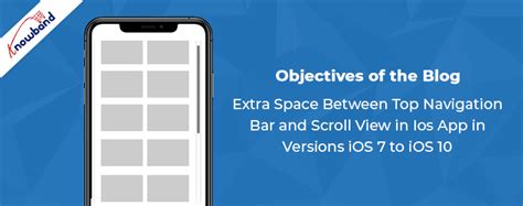 how to remove extra space between the navigation bar and the scroll view